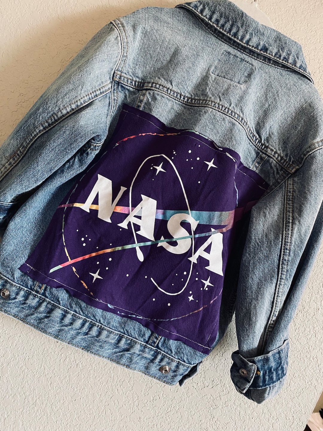NASA Kids Denim Jacket - Etsy