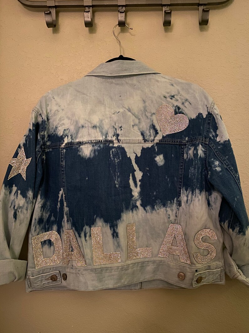 NFL Dallas Cowboys Denim Jacket | Etsy