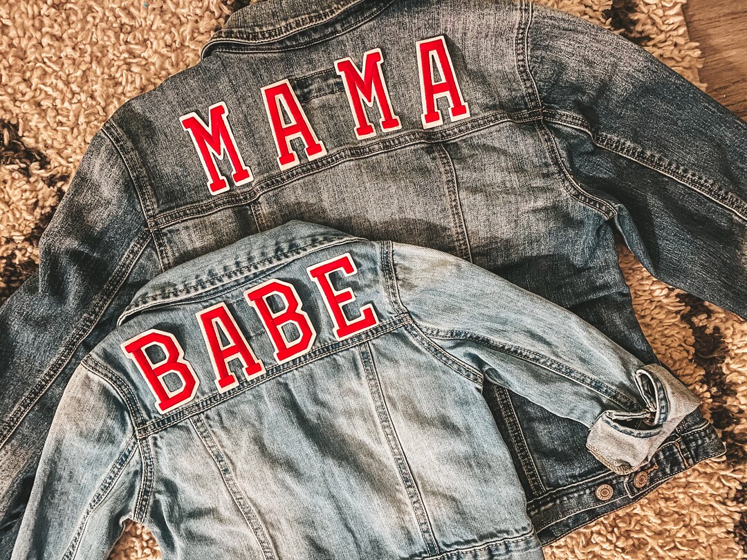 Mama Denim Jacket - Etsy
