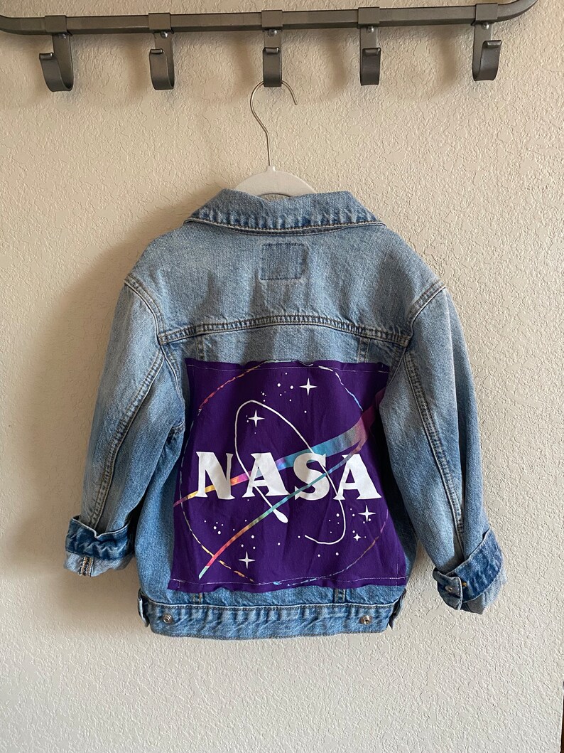 NASA Kids Denim Jacket - Etsy