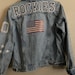 Custom Sports Team Denim Jacket - Etsy
