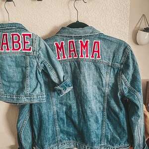 Mama Denim Jacket - Etsy