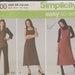 Simplicity Sewing Pattern 3700 Misses' Women's Pants Dress or Jumper ...