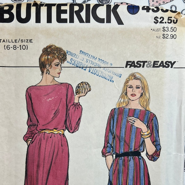 Past Patterns 3335 1890s Butterick Mens Shirt Sewing Pattern Neck Sizes ...