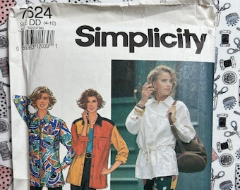 Simplicity Sewing Pattern 9765 Misses' Jumpers and Blouse With Collar ...