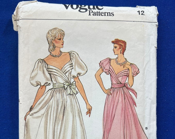 Vogue Sewing Pattern 8976 Misses' Dress Size 12 Bust 34 FF UNCUT - Etsy