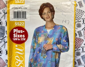 Mccall's Sewing Pattern 9222 Women's Unlined Jacket Dress Top Pants ...