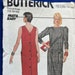 Butterick Sewing Pattern 6437 Misses' Dress Size 12-16 FF UNCUT - Etsy