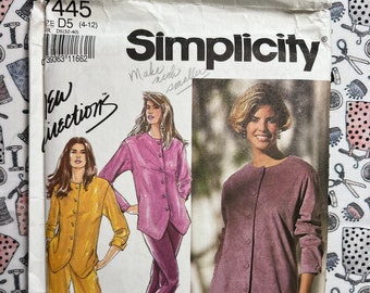 Simplicity Sewing Pattern 9765 Misses' Jumpers and Blouse With Collar ...