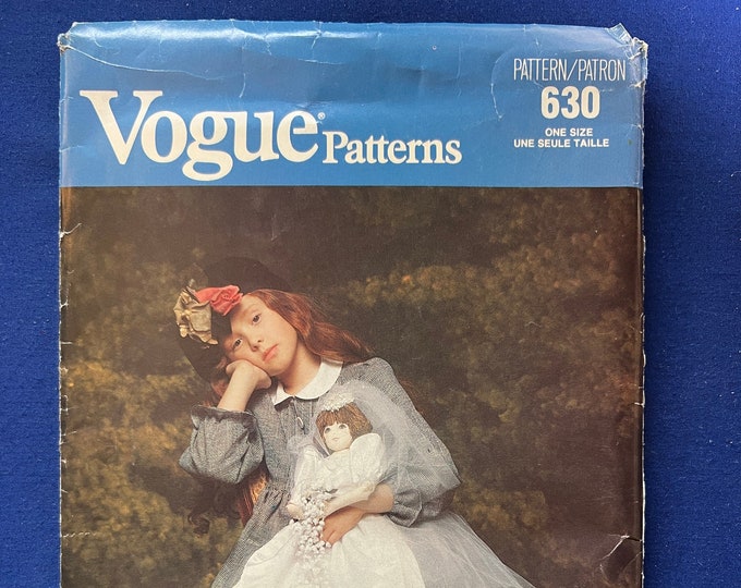 Vogue Sewing Pattern 630 Linda Carr Bride Doll FF UNCUT - Etsy