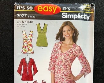 Burda Sewing Pattern 6742 Misses' Pajamas Nightshirt Size 8-18 FF UNCUT ...