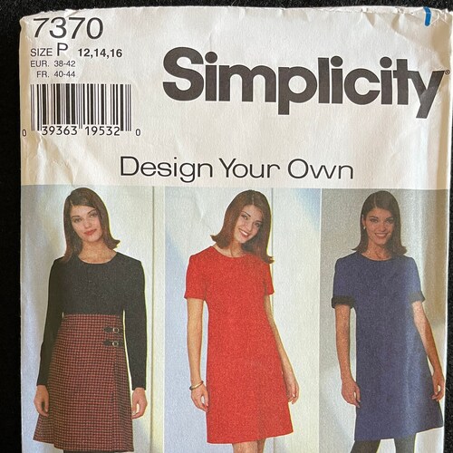 Simplicity Sewing Pattern S8875 Misses' Dresses - Etsy