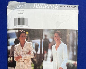 Butterick Sewing Pattern 6936 David Warren Misses' Top Skirt & Pants ...