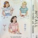 Mccall's Sewing Pattern 6394 Children's & Girls' - Etsy