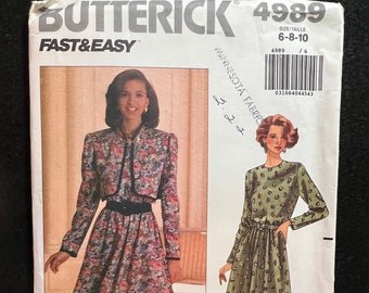 Butterick Sewing Pattern 5926 Misses Blouse Size 6-10 FF UNCUT - Etsy