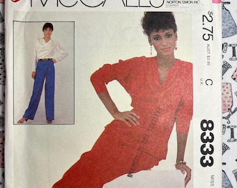 Mccall's Sewing Pattern 3620 Misses' Drawstring Pants in Five Lengths ...