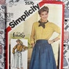 Simplicity Sewing Pattern 6452 Misses' Pullover Dresses Size 6 & 8 FF ...