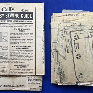 Mccall's Sewing Pattern 6214 Infants' Fifteen-piece Layette Partially ...