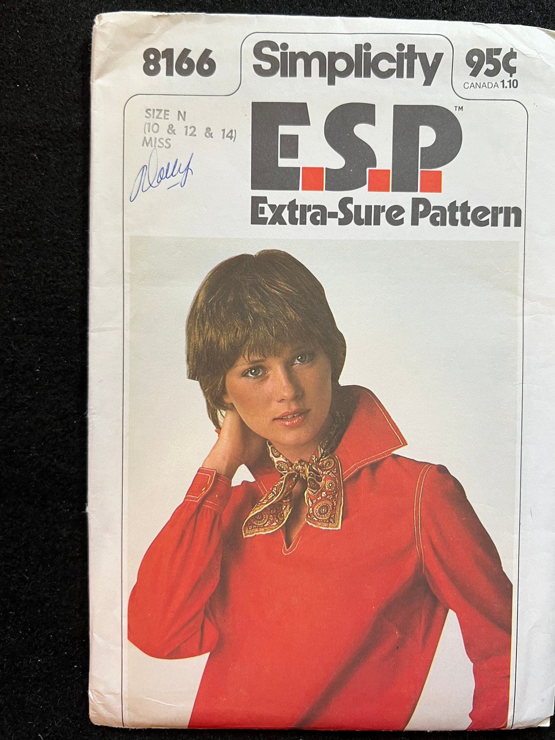 Simplicity Sewing Pattern 8166 Misses' Pullover Top Size 10-14 FF UNCUT ...