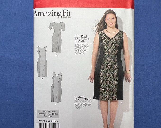 Simplicity Sewing Pattern 1586 Women's Dress With Individual Pieces for ...