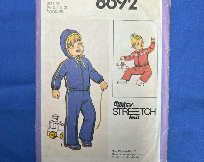 Simplicity Sewing Pattern 8692 Toddlers' Unlined Jacket With or Without ...