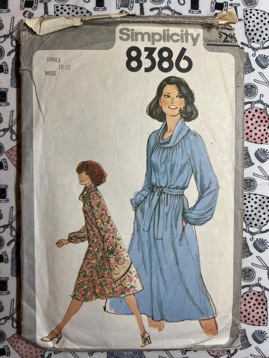 Simplicity Sewing Pattern 8386 Misses Dress Size Small 10-12 Cut ...