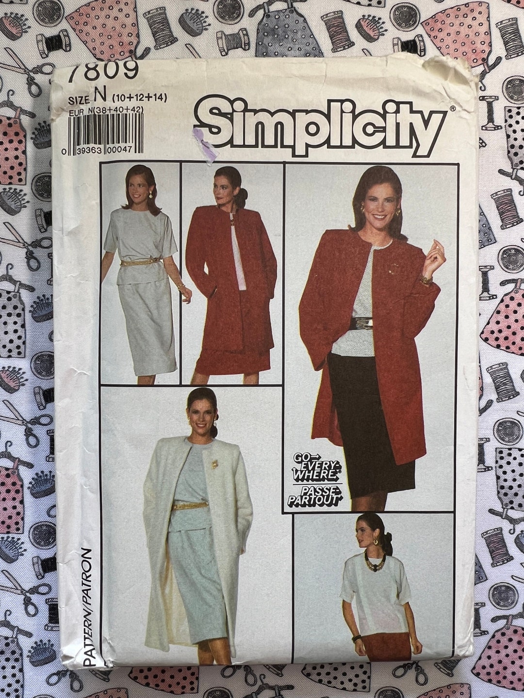 Simplicity Sewing Pattern 7977 Misses' Shirt Pants & Shorts Size Small ...