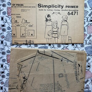 Simplicity Sewing Pattern 6471 Girls' Dress Two-piece Bathing Suit ...