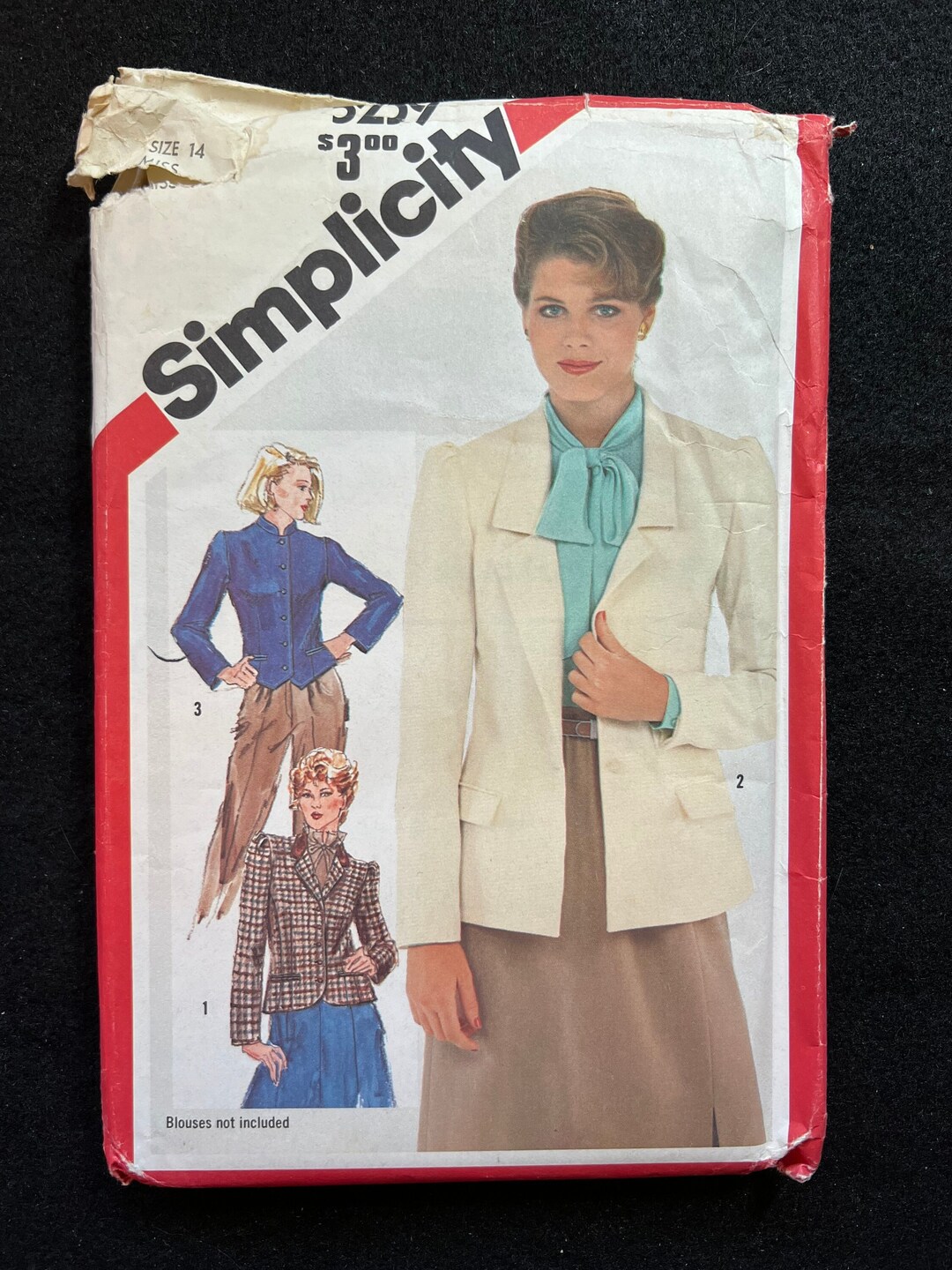 Simplicity Sewing Pattern 5239 Misses' Lined & Unlined Fitted Jackets ...