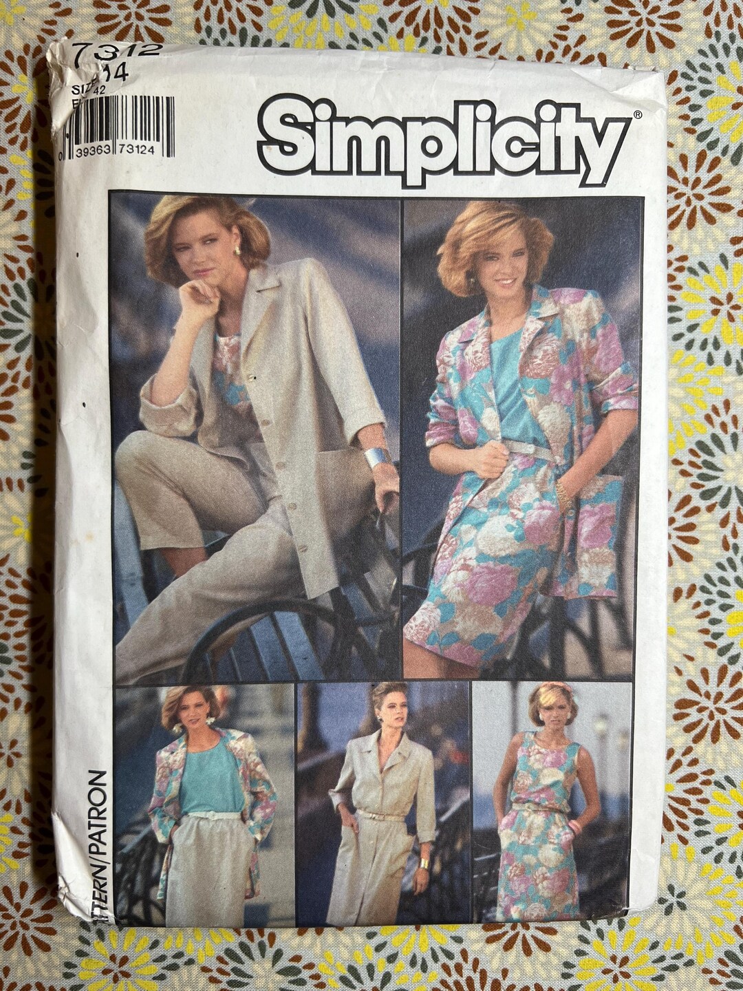 Simplicity Sewing Pattern 7312 Misses' Go Everywhere Top Skirt Pants ...