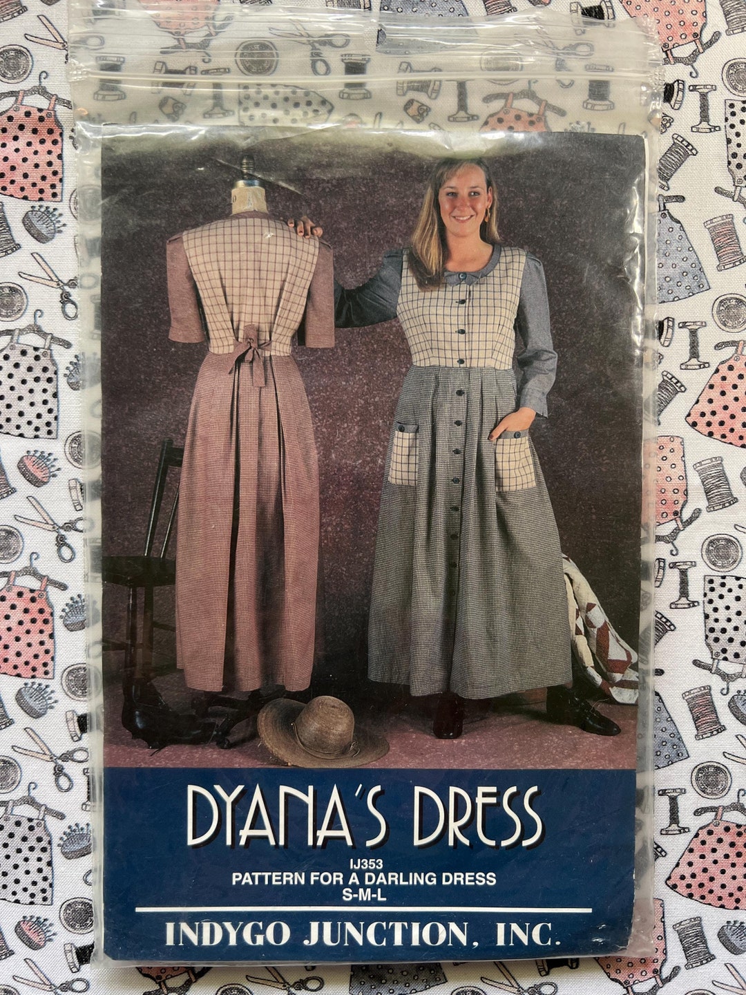 Indygo Junction Sewing Pattern IJ353 Dyana's Dress Size S-L FF UNCUT - Etsy