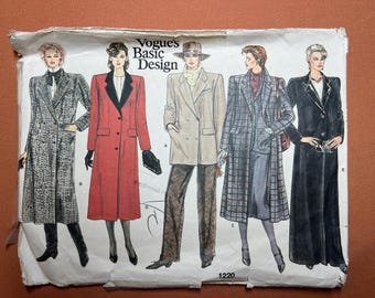 Vogue Sewing Pattern 7125 Misses' Dress Size 10 Bust 32-1/2 Cut ...