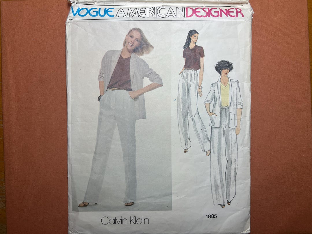 Vogue American Designer Sewing Pattern 1885 Misses Jacket Blouse ...