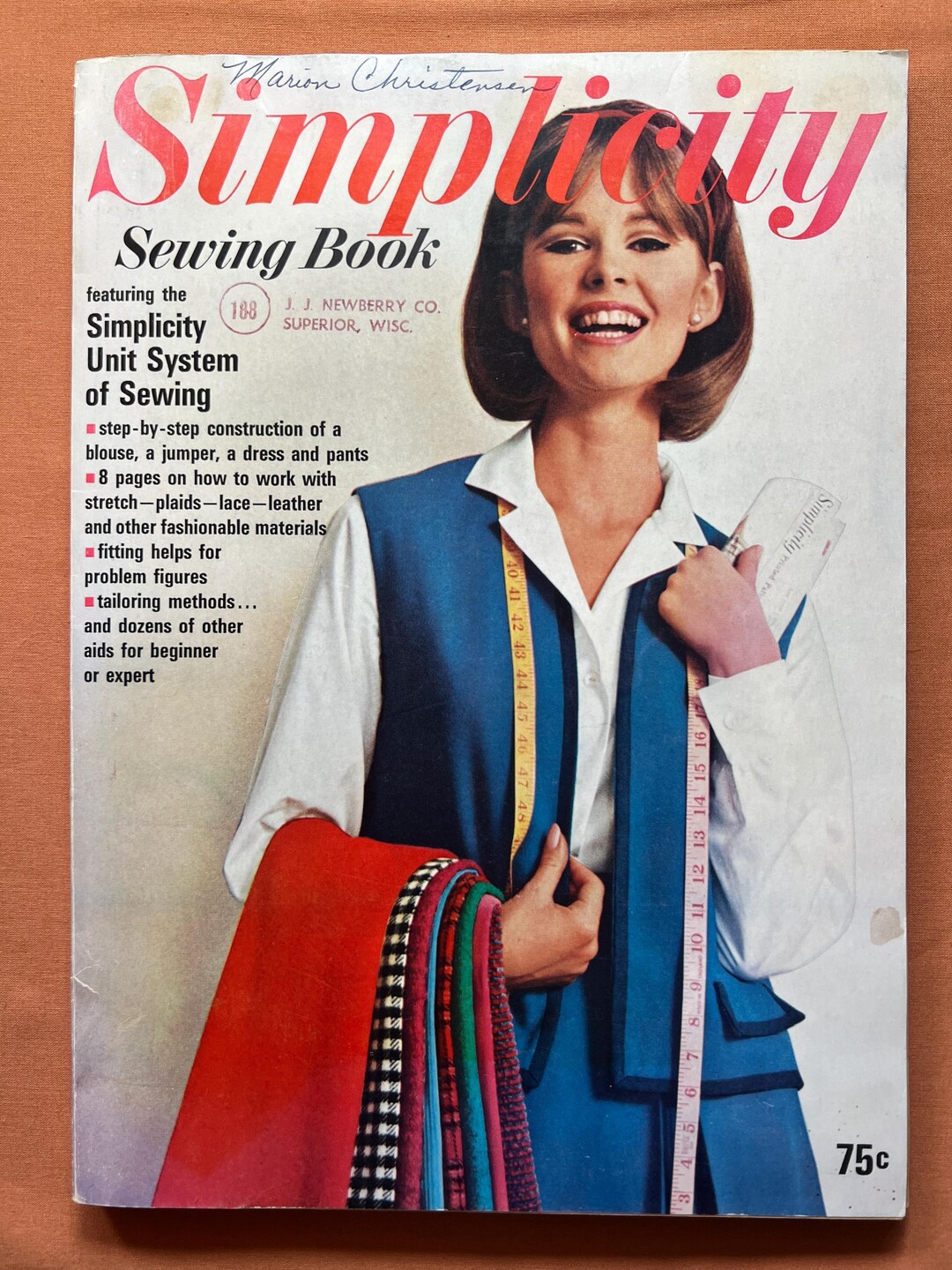 Simplicity Sewing Book 1960s Vintage - Etsy