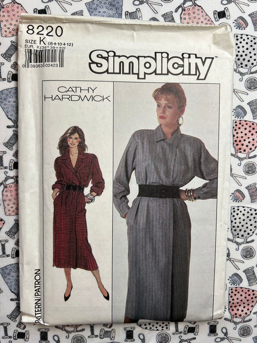 Simplicity Sewing Pattern 8220 Cathy Hardwick Misses' Easy to Sew Mock ...