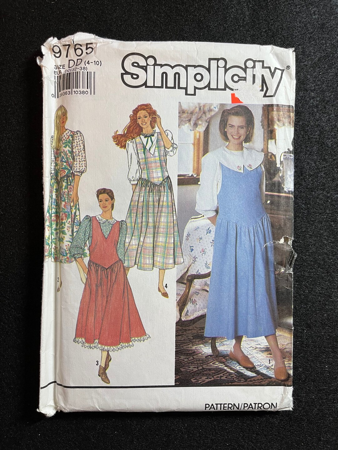 Simplicity Sewing Pattern 9765 Misses' Jumpers and Blouse - Etsy
