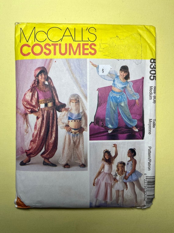 Mccall's Costumes Sewing Pattern 8305 Children's | Etsy
