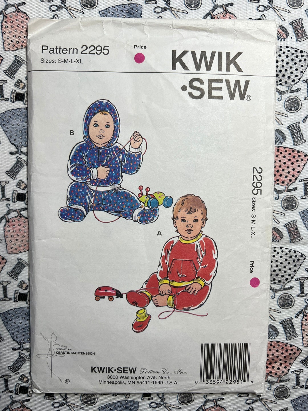 Kwik Sew Sewing Pattern 2295 Baby Pants Shirt & Booties Size S-XL Cut ...