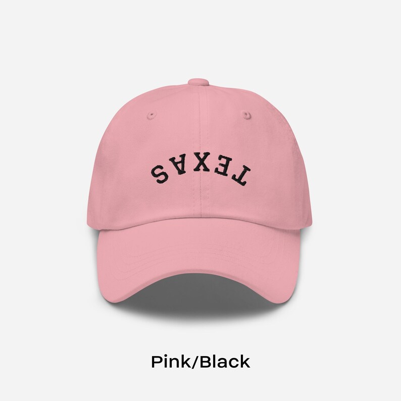 Texas Dad Hat, Texas Upside Down Embroidered Dad Hat, Texas Baseball ...
