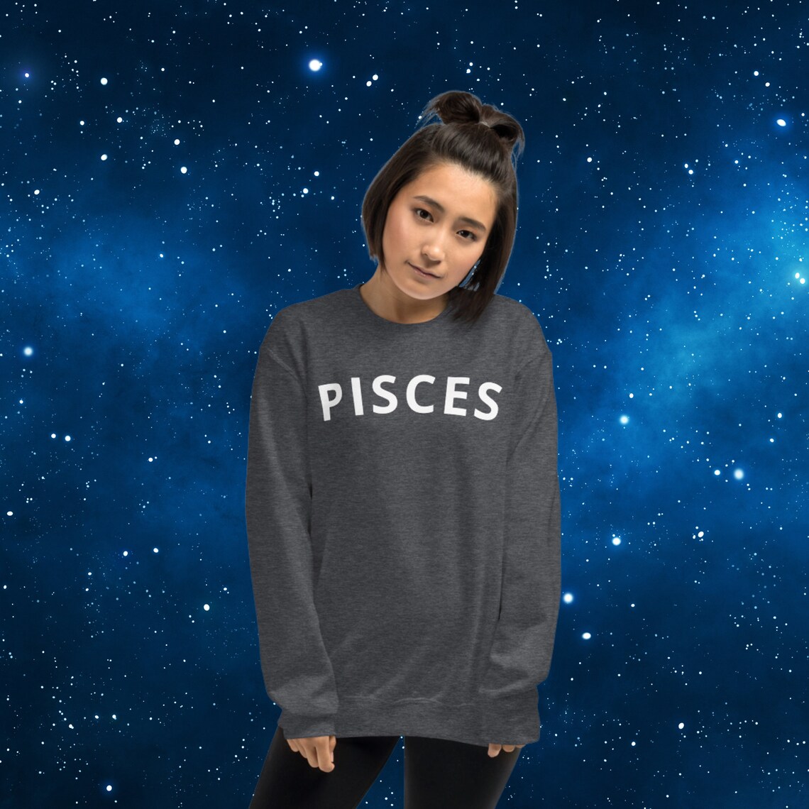 Pisces Sweatshirt Pisces Sweater Pisces Shirt Zodiac Sign | Etsy