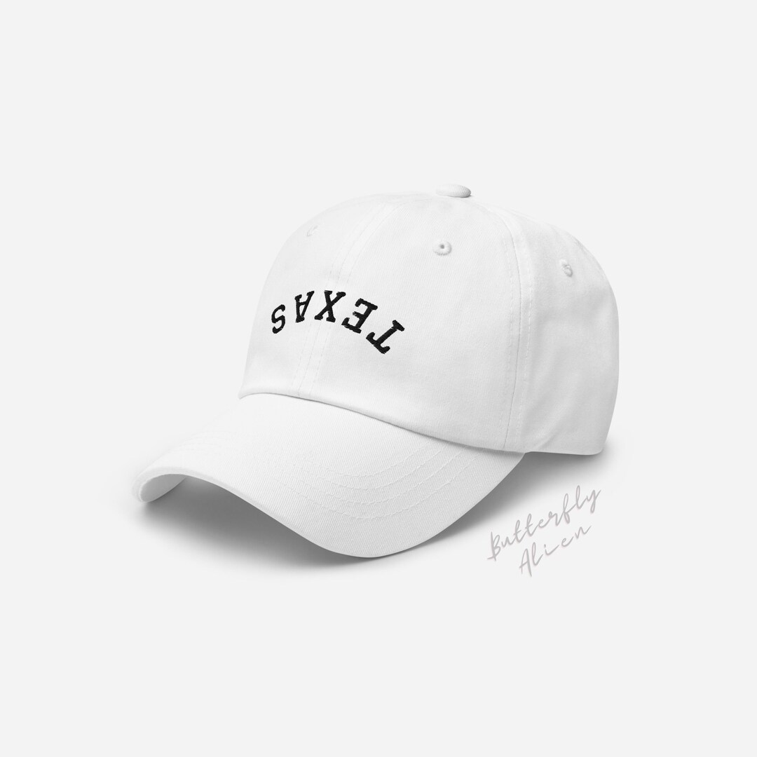 Texas Dad Hat, Texas Upside Down Embroidered Dad Hat, Texas Baseball ...
