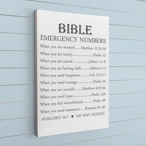 Bible Emergency Numbers, Best Christian Art, Give It to God, Don't Lose ...