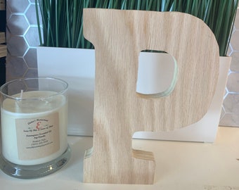 Wooden Letter P - Etsy