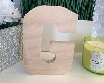 Wooden Letter G - Etsy