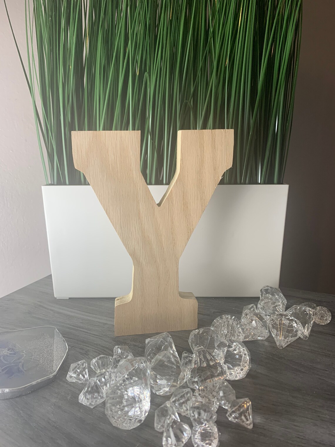 Wooden Block Letter y - Etsy