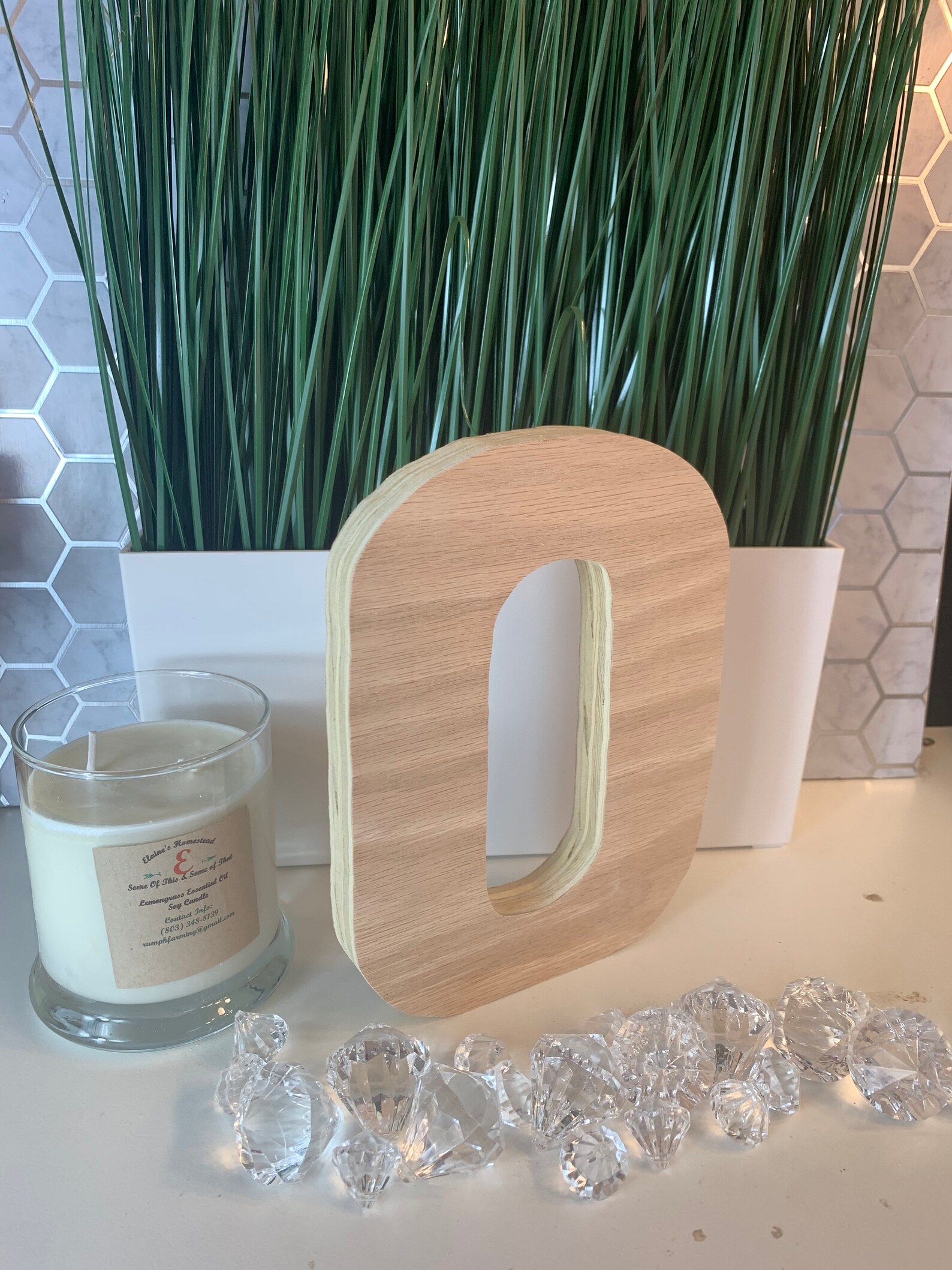 O Wooden Block Letter | Etsy