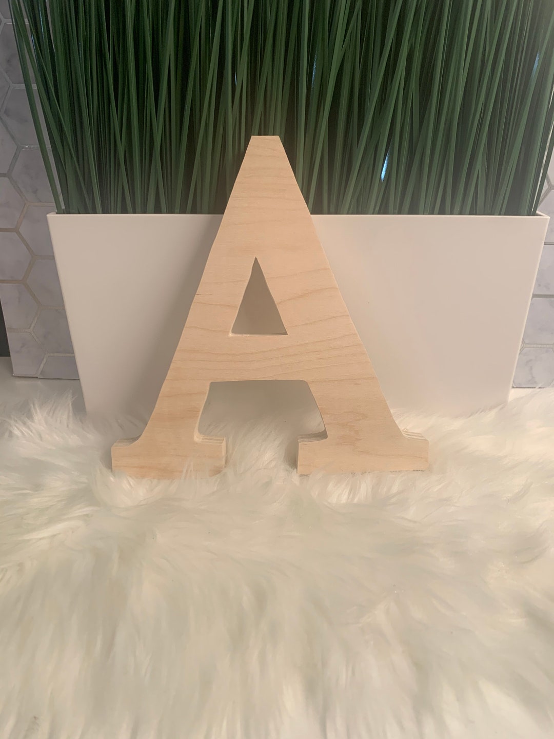 Unfinished Wooden Greek Letter "alpha" Sorority-fraternity-college ...