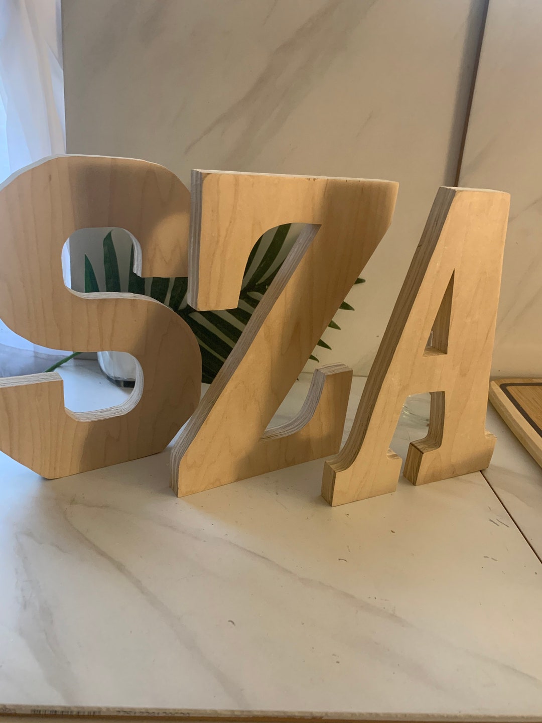 10” Unfinished Plywood Letters & Numbers - Etsy