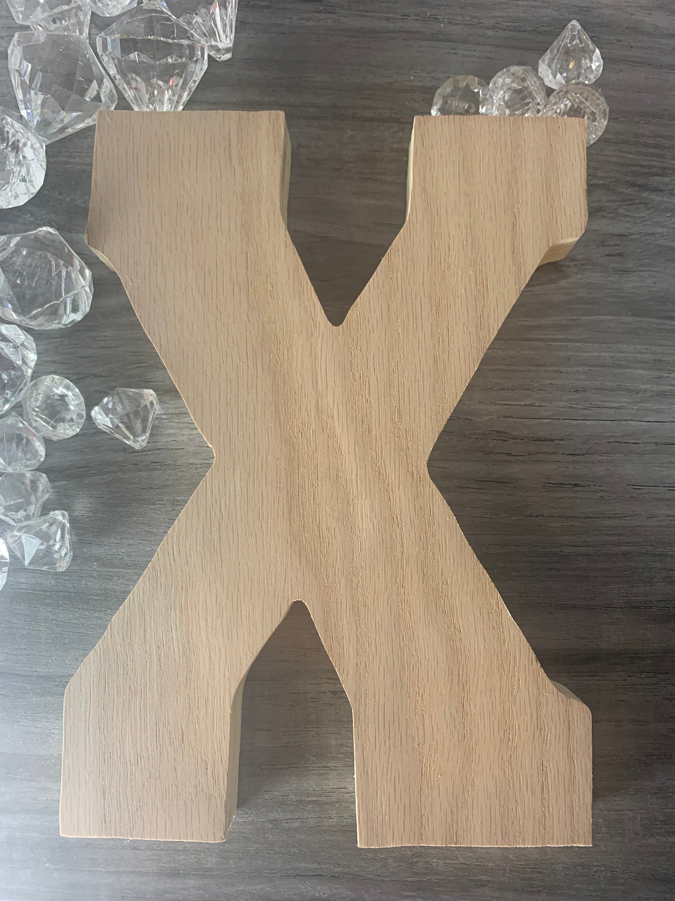 Wooden Block Letter "x" - Etsy
