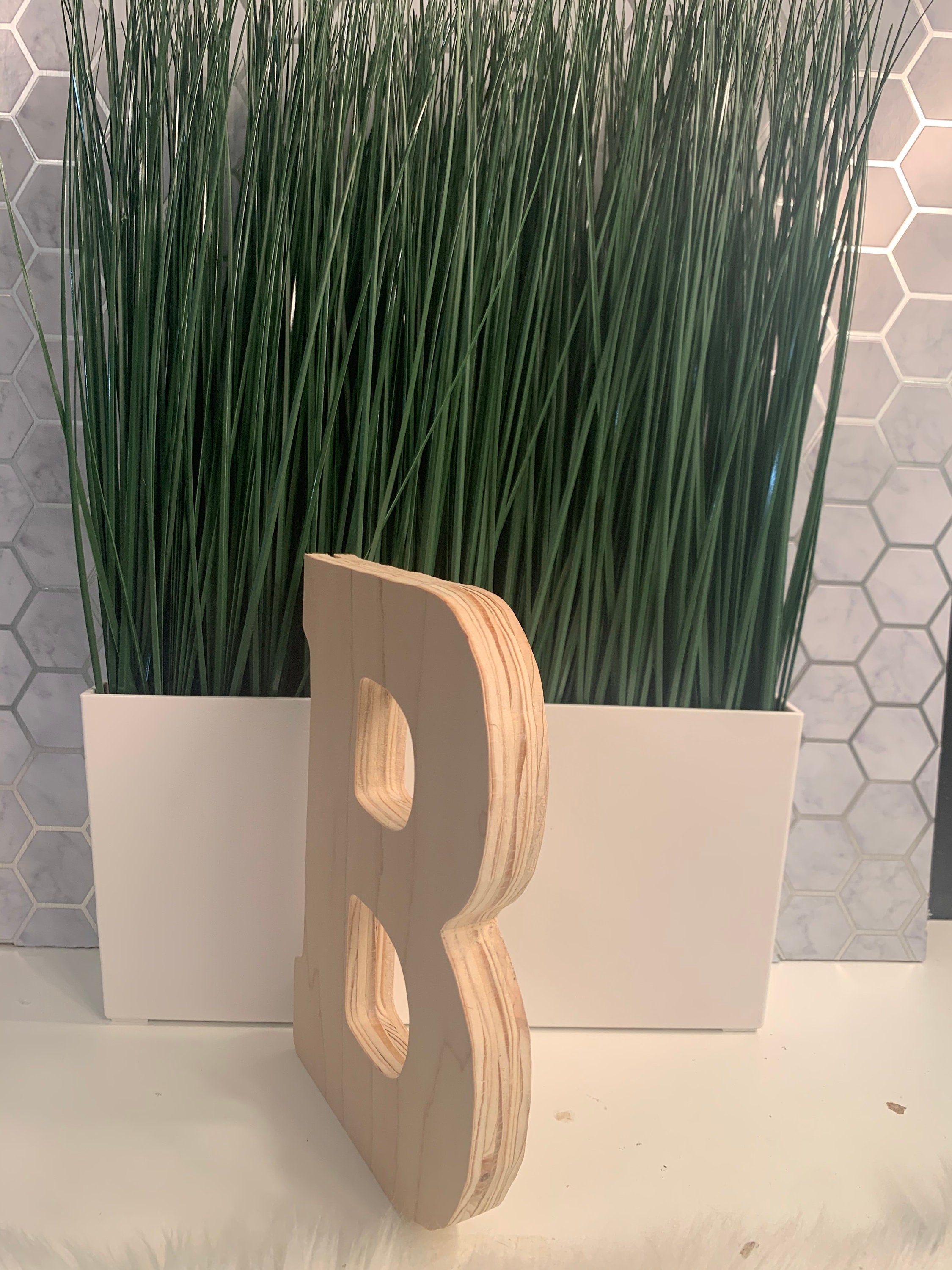 B Wooden Block Letter | Etsy